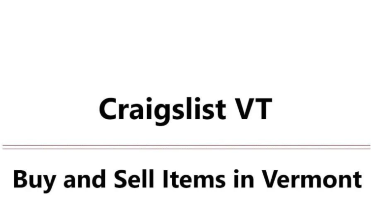 Craigslist VT (Vermont): A Community Hub for Local Exchange